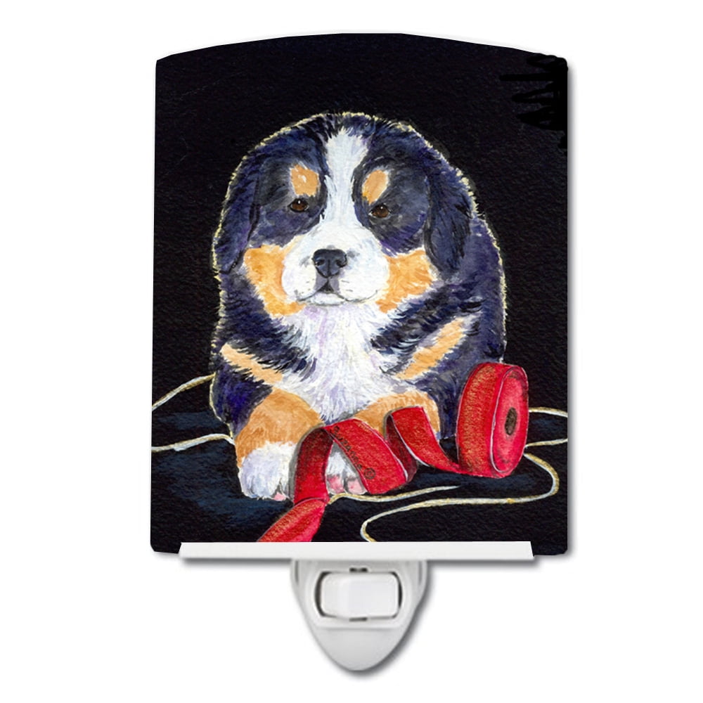 Caroline's Treasures SS8569CNL Bernese Mountain Dog Ceramic Night Light, 6x4x3", multicolor ...