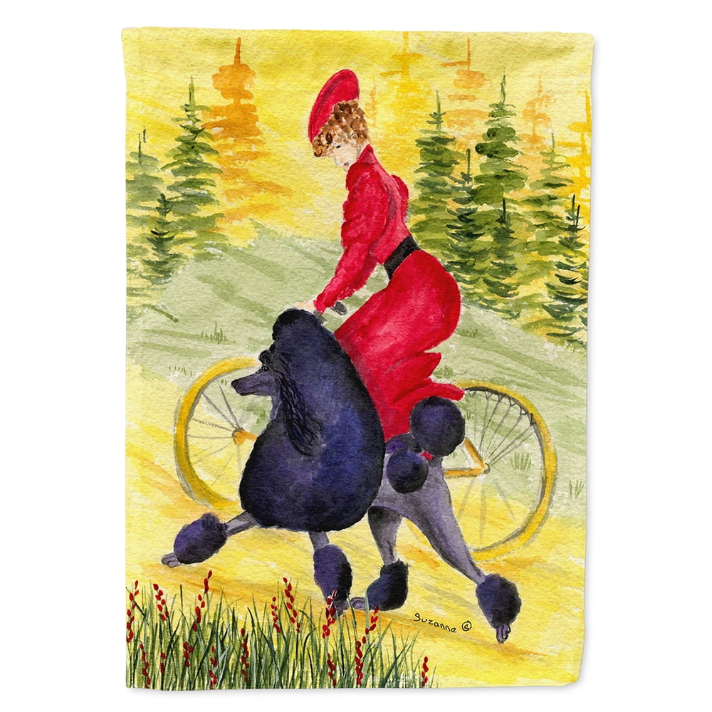 Caroline's Treasures SS8635-FLAG-PARENT Poodle Flag, , multicolor ...