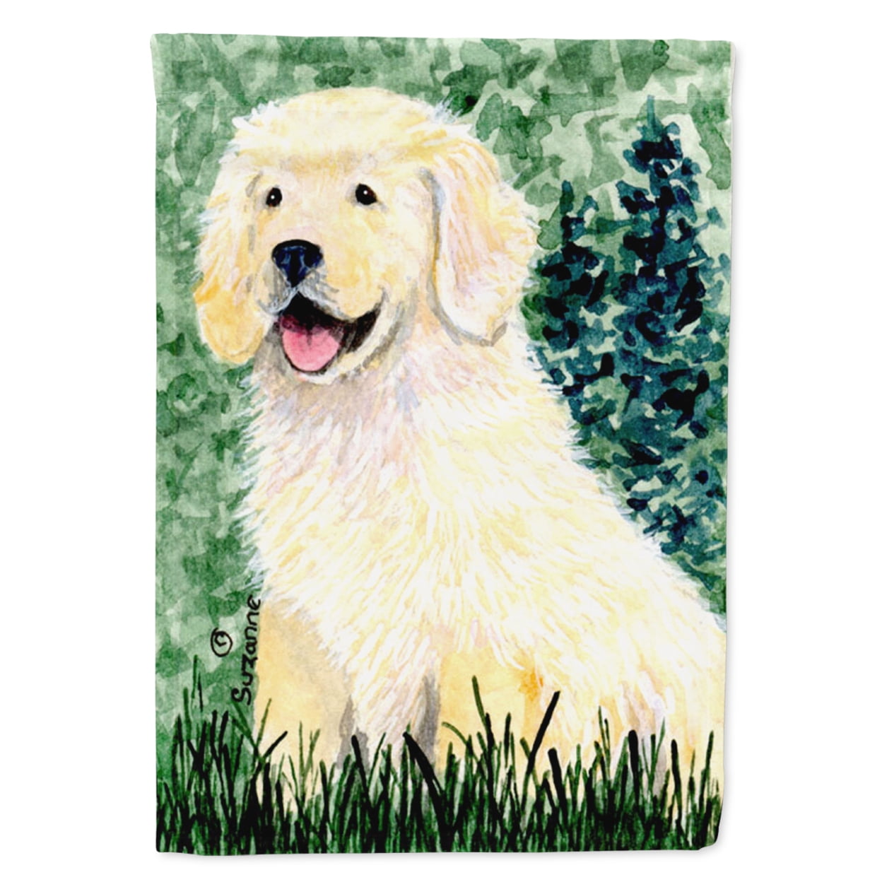 Caroline's Treasures SS8739-FLAG-PARENT Golden Retriever Flag ...