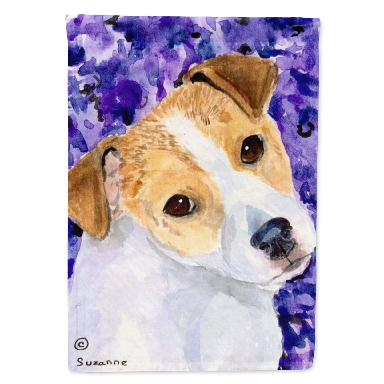 Caroline's Treasures SS8740-FLAG-PARENT Jack Russell Terrier Flag ...