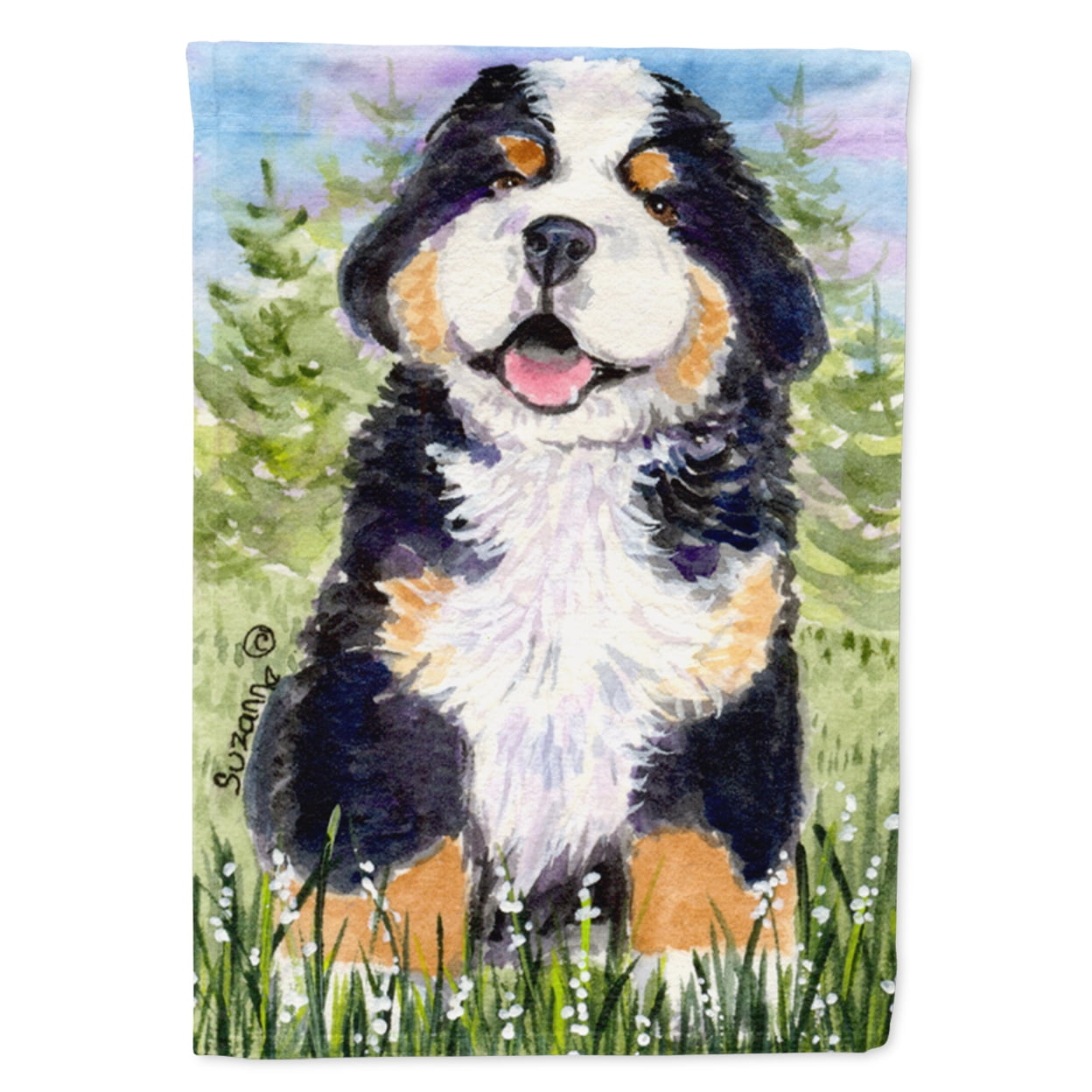 Caroline's Treasures SS8750-FLAG-PARENT Bernese Mountain Dog Flag, , multicolor - Walmart.com