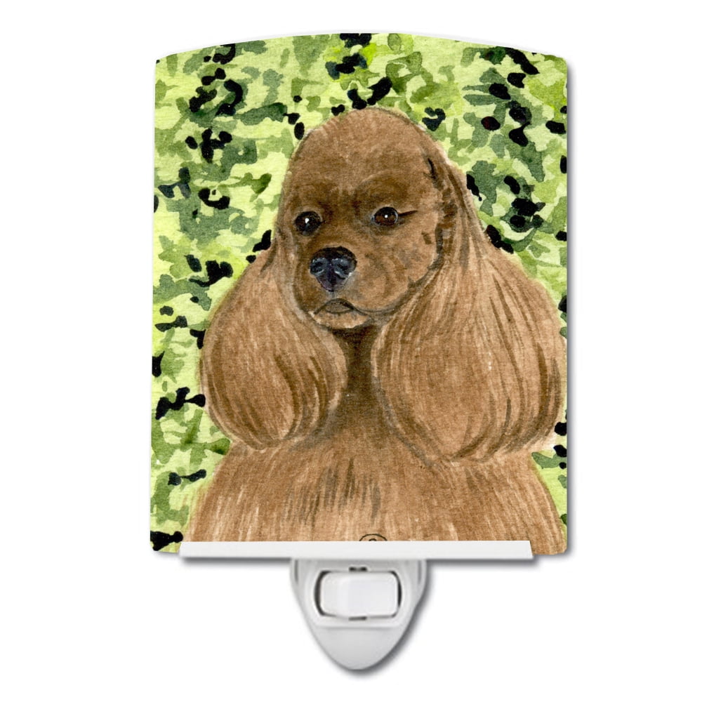Caroline's Treasures SS8809CNL Cocker Spaniel Ceramic Night Light ...