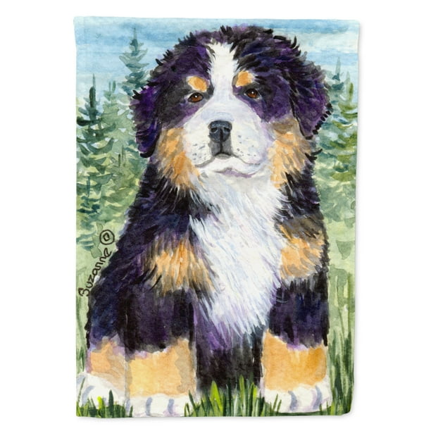 Caroline's Treasures SS8861-FLAG-PARENT Bernese Mountain Dog Flag, , multicolor - Walmart ...