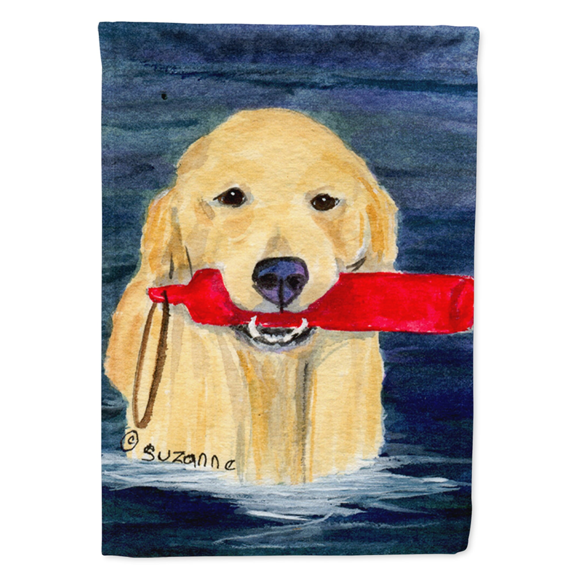 Caroline's Treasures SS8868-FLAG-PARENT Golden Retriever Flag ...