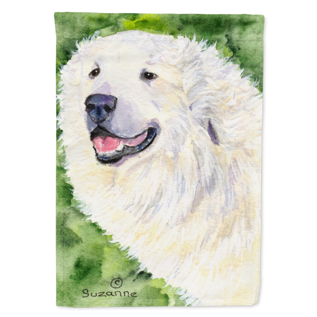 Caroline's Treasures SS8981-FLAG-PARENT Great Pyrenees Flag ...