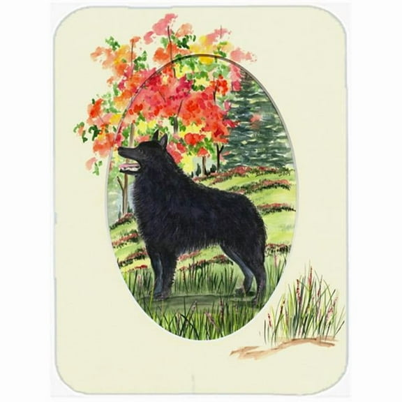 Caroline's Treasures Chinese Crested Glass Cutting Board Large ...