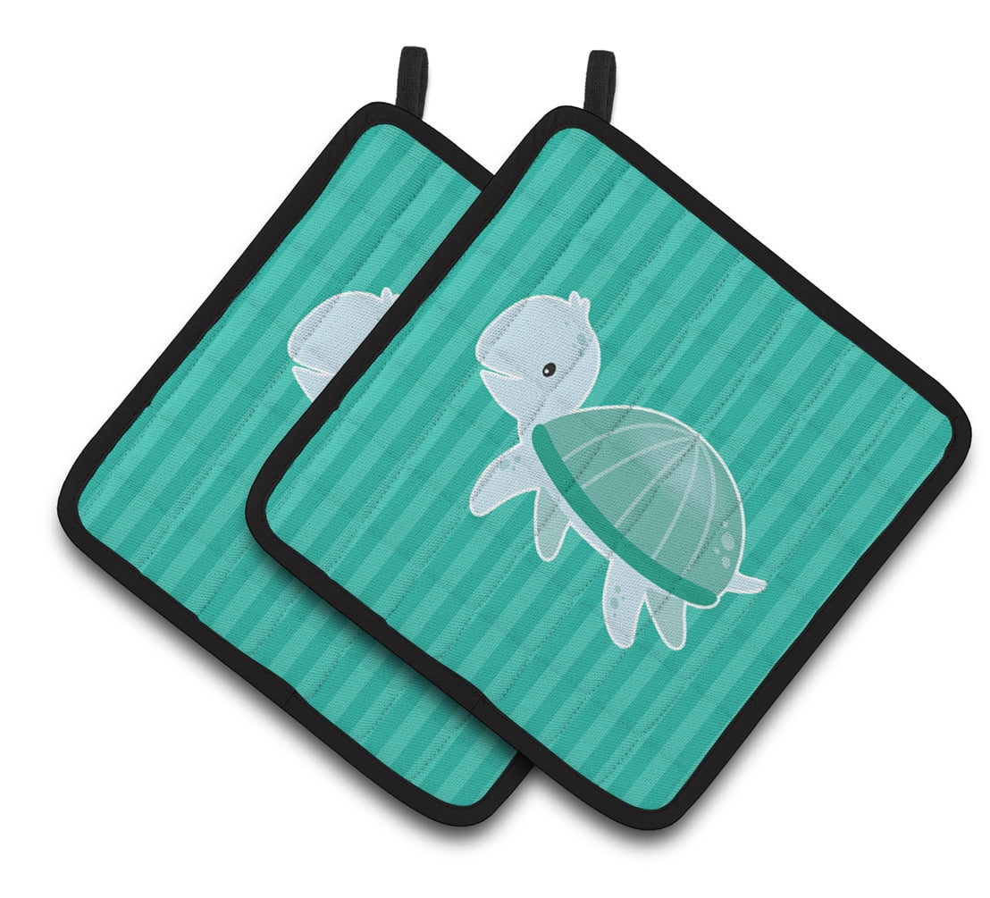 Caroline's Treasures Sea Turtle Pair of Pot Holders - Walmart.com