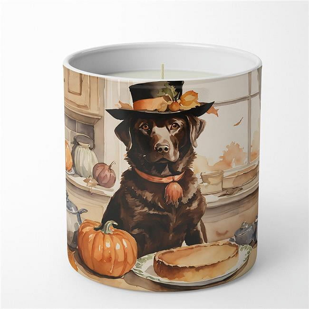 Carolines Treasures DAC1788CDL 10 oz Unisex Chocolate Lab Fall Kitchen ...