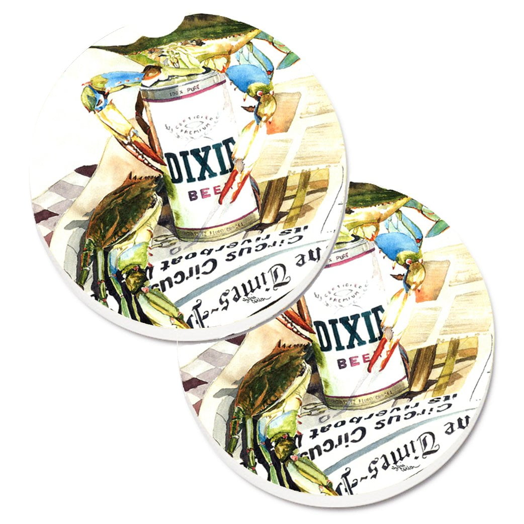 Set of 2 Cup Holder Car Coasters - Walmart.com