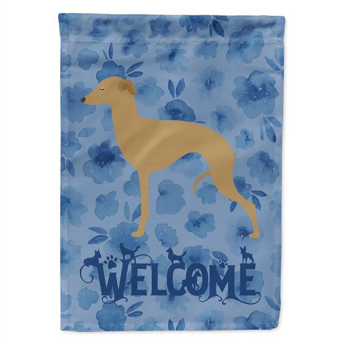 Carolines Treasures 11 x 0.01 x 15 in. Italian Greyhound Welcome Flag ...