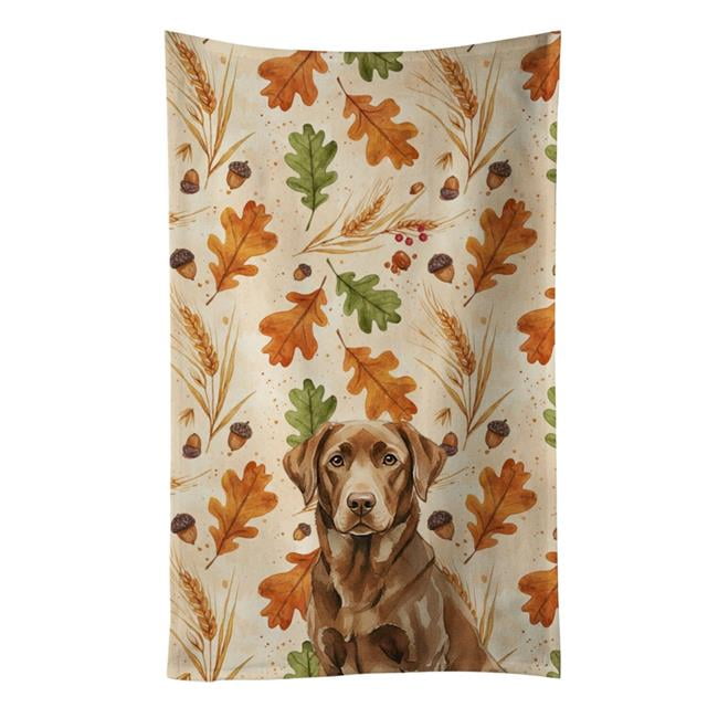 Carolines Treasures 25 x 15 in. Chocolate Labrador Retriever Heirloom ...