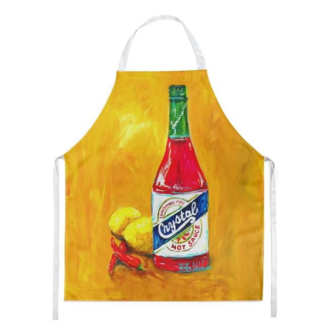 Got Sauce Hot Sauce Apron 27 in x 30 in - Walmart Business Supplies