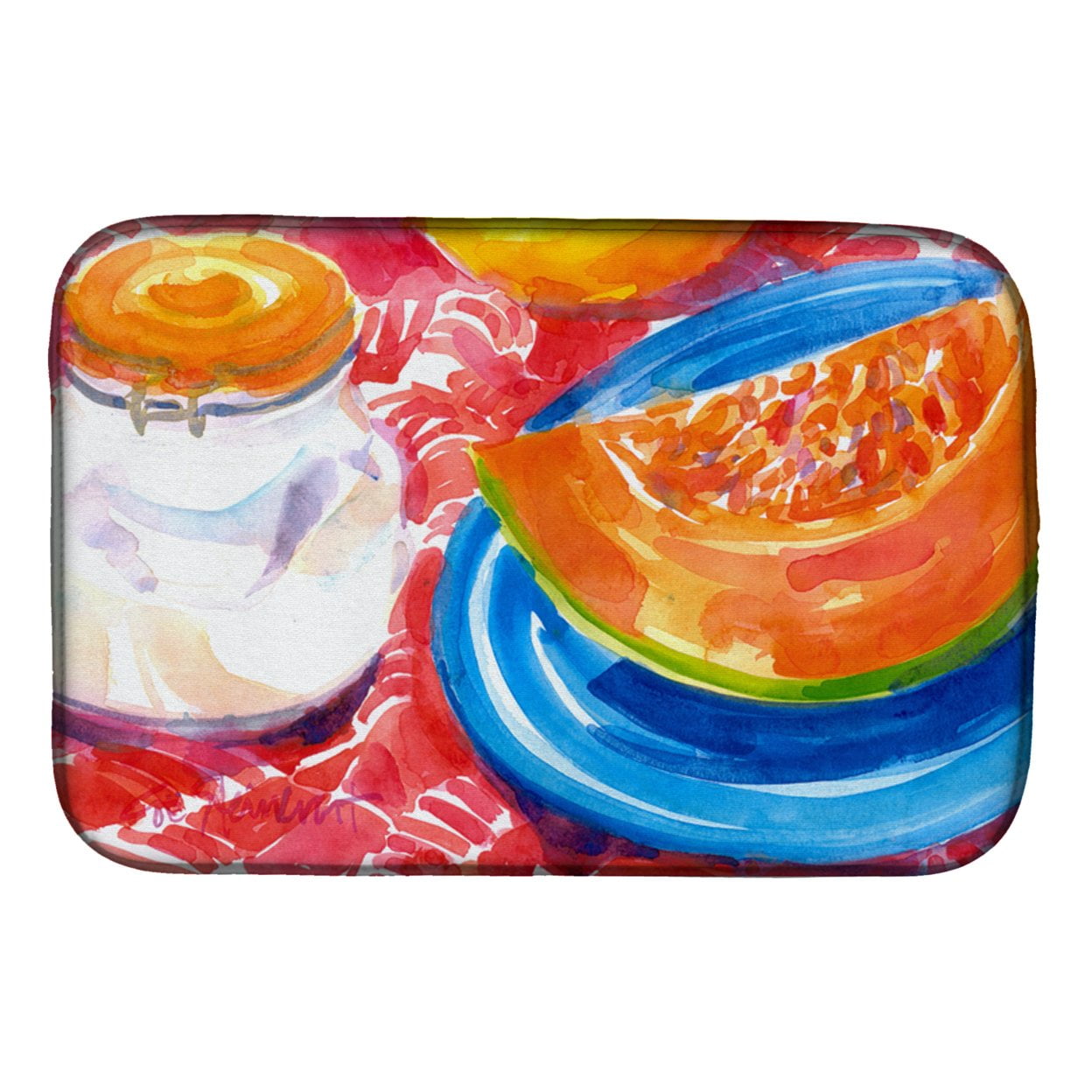 Carolines Treasures 6036DDM Absorbent Dish Drying Mat for Kitchen ...