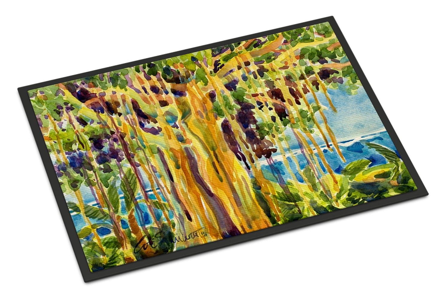 Carolines Treasures 6064MAT Tree - Banyan Tree Door Mat Indoor Rug or ...
