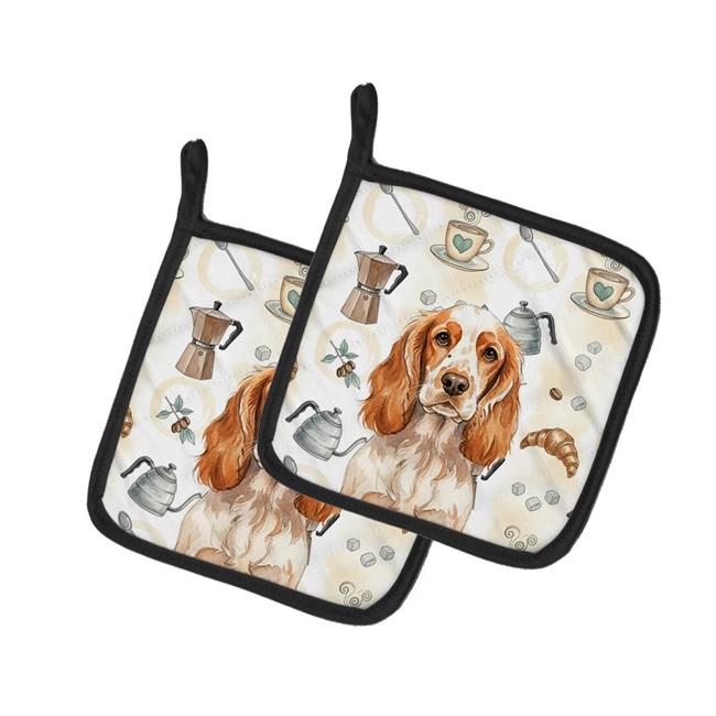 Carolines Treasures 7.5 x 7.5 in. Orange Roan English Cocker Spaniel ...