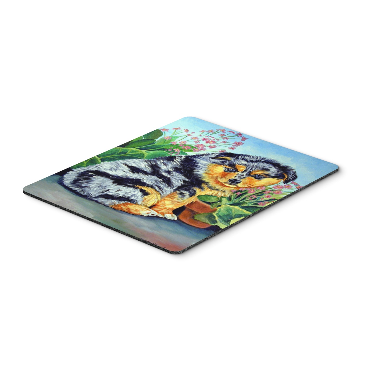 Carolines Treasures 7045MP Australian Shepherd Puppy Mouse Pad Hot Pad ...