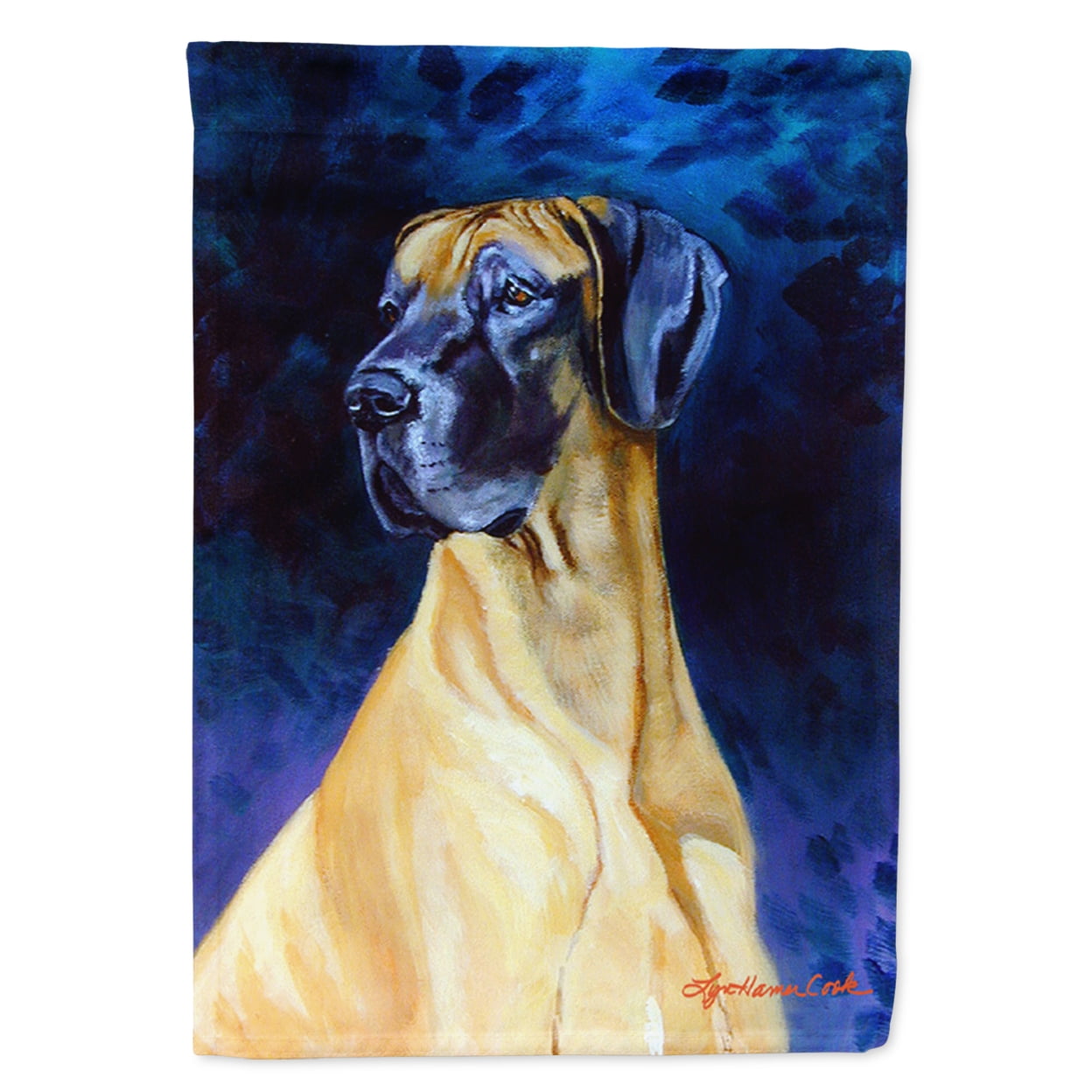 Carolines Treasures 7277-FLAG-PARENT Great Dane Flag multicolor ...