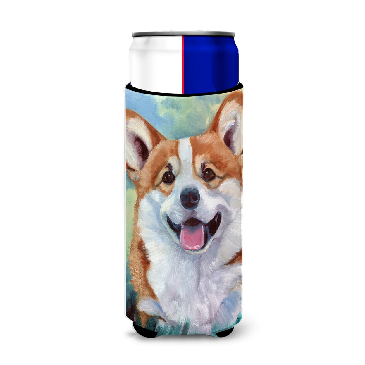 Carolines Treasures 7366MUK Pembroke Corgi Happy Face Ultra Hugger for ...