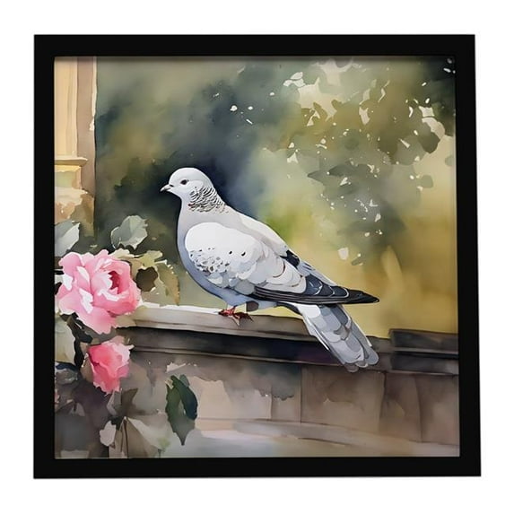 Carolines Treasures 8 x 8 in. Pigeon Framed Metal Print - Walmart.com