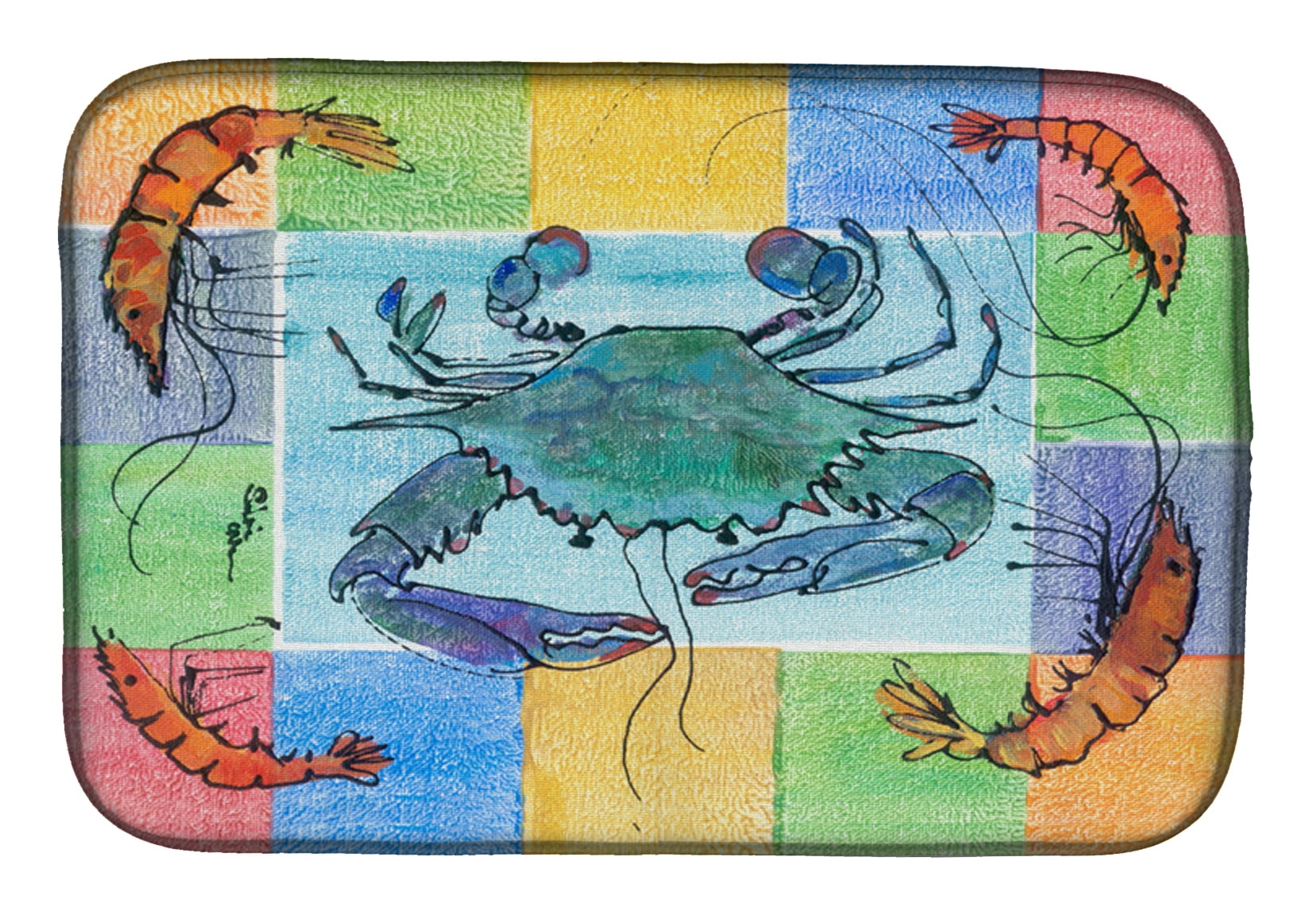 Crab Dish Drying Mat - Walmart.com