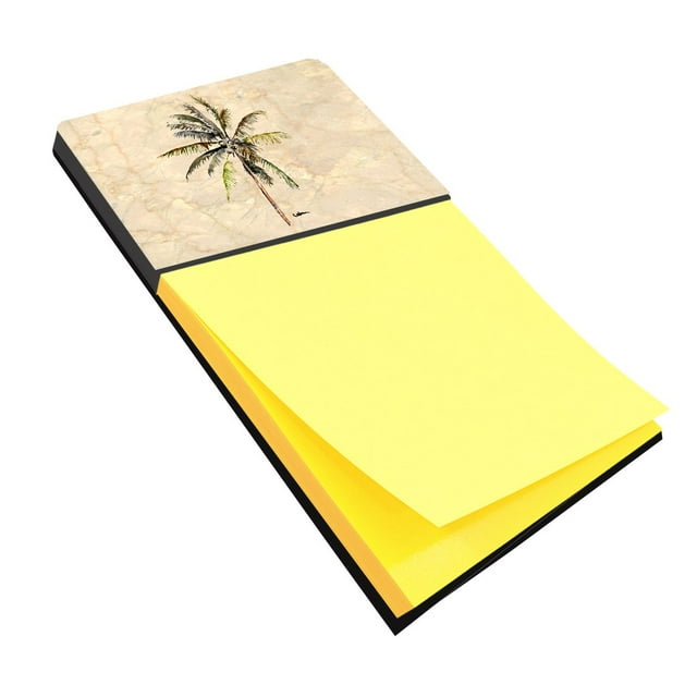 Carolines Treasures 8482SN Palm Tree Sticky Note Holder, Large ...