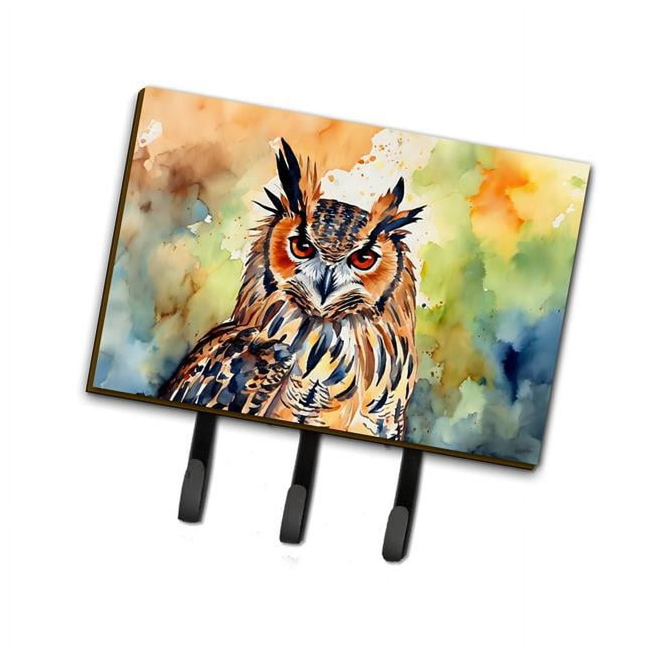 Eurasian Eagle Owl Leash or Key Holder 6 in x 9 in - Walmart.com
