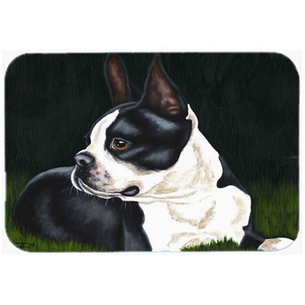 Carolines Treasures AMB1321JMAT Boston Terrier Beauty Door Mat, Indoor ...