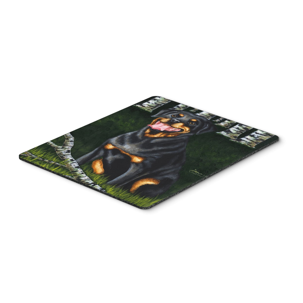 Carolines Treasures AMB1388MP Backwoods Companion Rottweiler Mouse Pad ...
