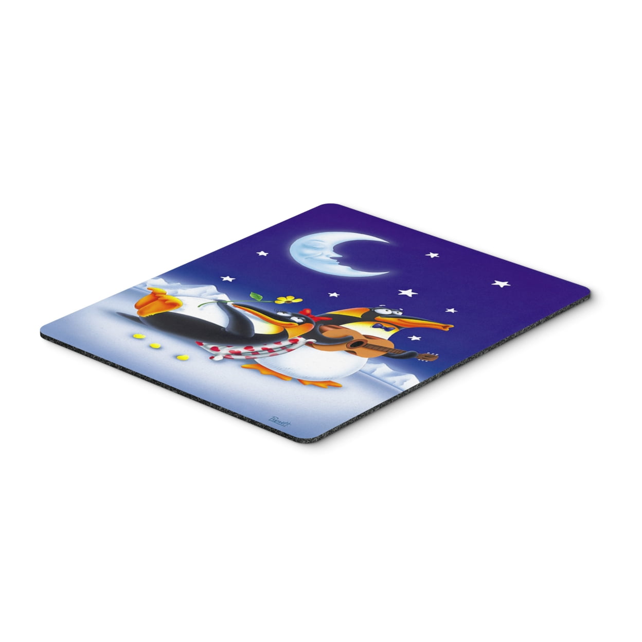 Carolines Treasures APH0243MP Music under the Moon Penguins Mouse Pad ...