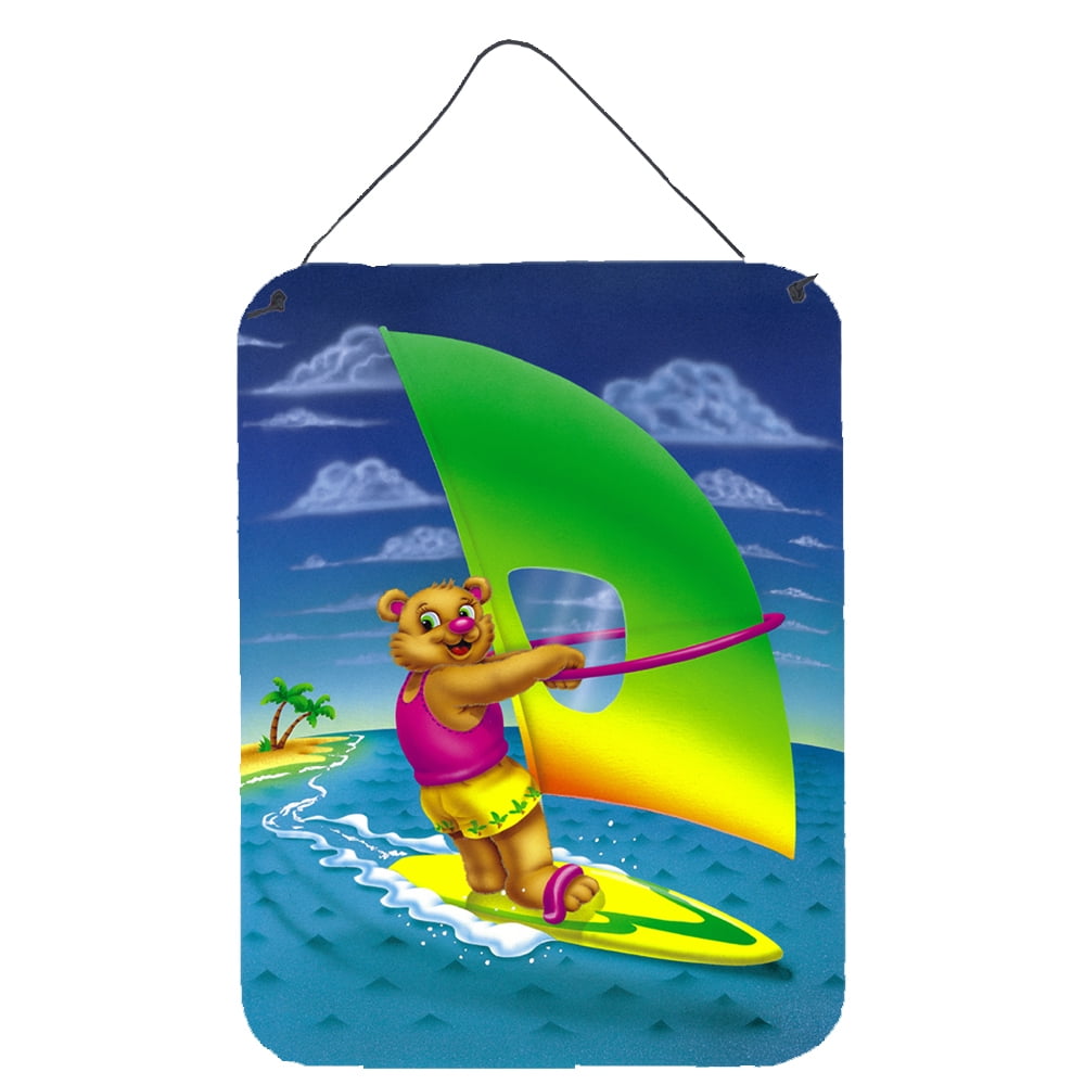 Carolines Treasures APH0416DS1216 Teddy Bear Sailing Wall or Door ...