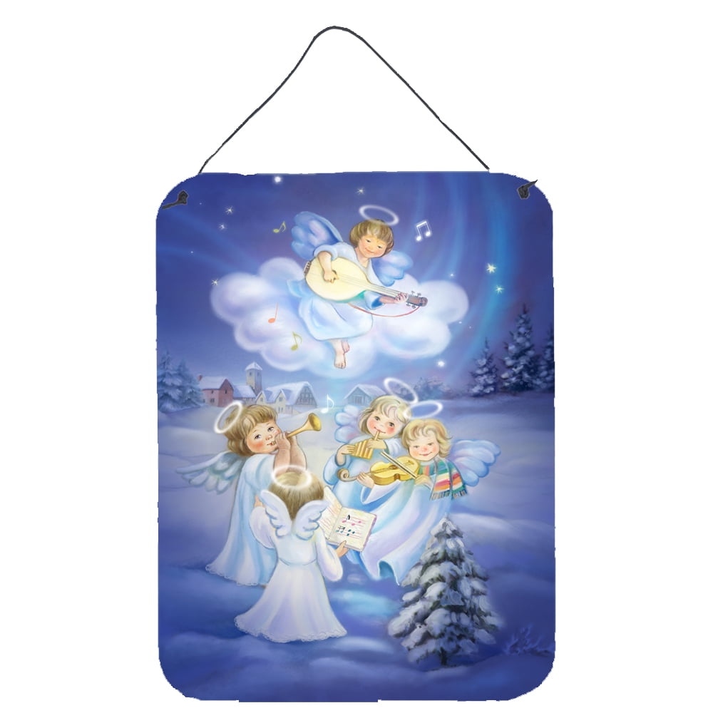 Carolines Treasures APH6028DS1216 Angels around the Tree Wall or Door ...