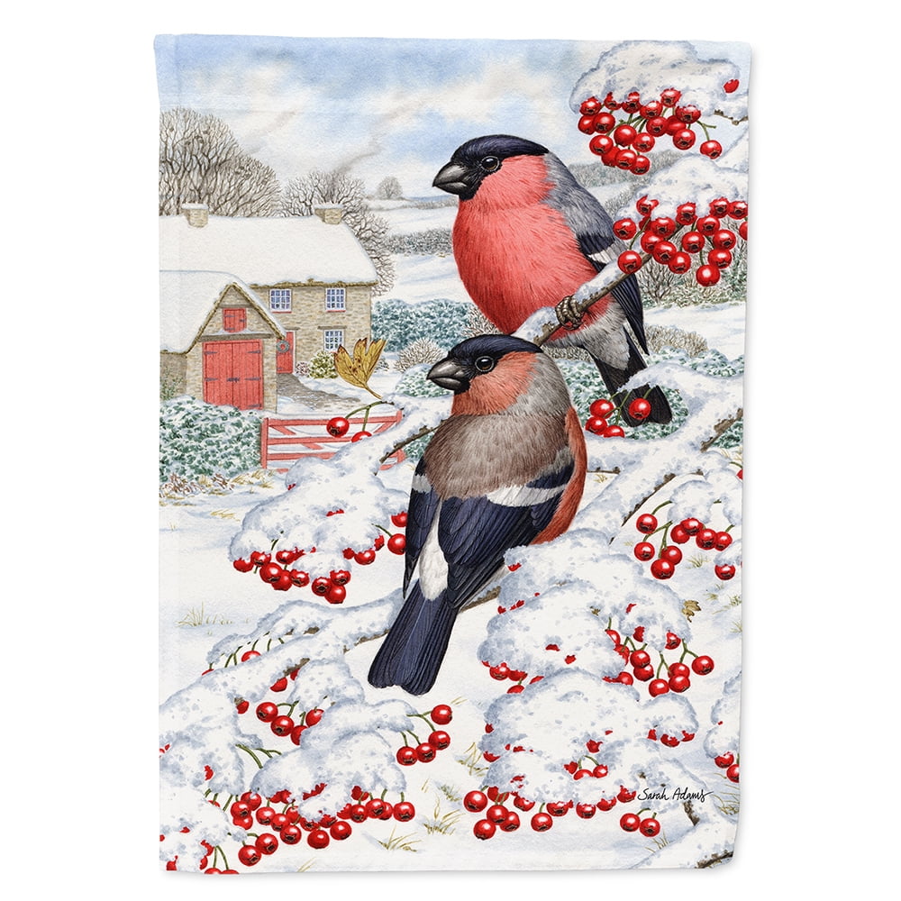 Carolines Treasures ASA2054CHF Eurasian Bullfinch Flag Canvas House ...