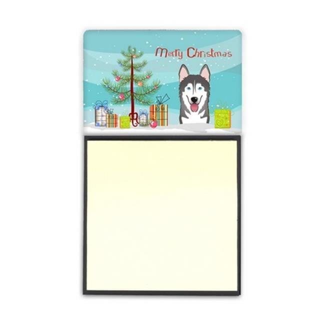 Carolines Treasures BB1590SN Christmas Tree & Alaskan Malamute Sticky ...