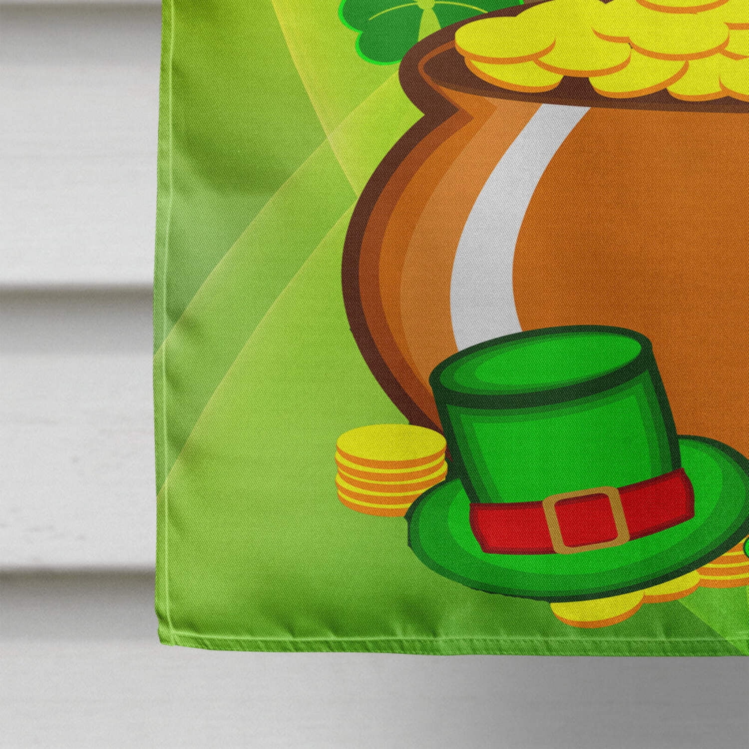 "Caroline's Treasures BB1967CHF Boxer St. Patrick's Day Flag Canvas ...