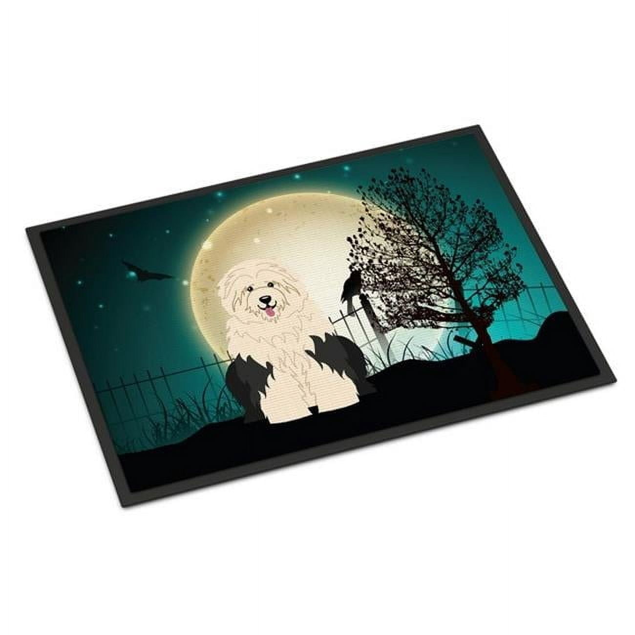 Carolines Treasures BB2286JMAT Halloween Scary Old English Sheepdog ...