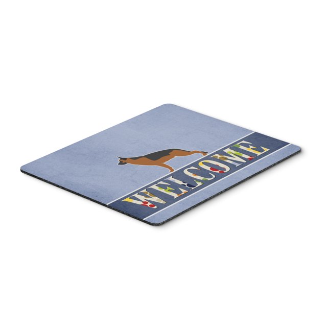 Carolines Treasures BB5528MP German Shepherd Welcome Mouse Pad Hot Pad ...