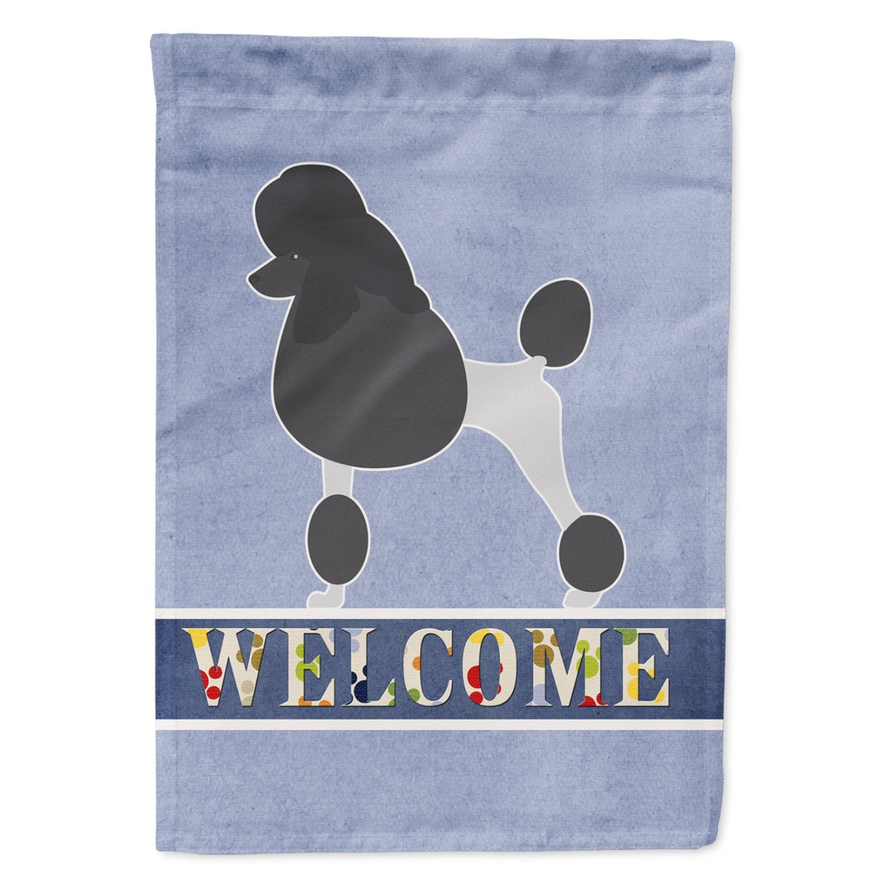 Poodle Welcome Garden Flag - Walmart.com