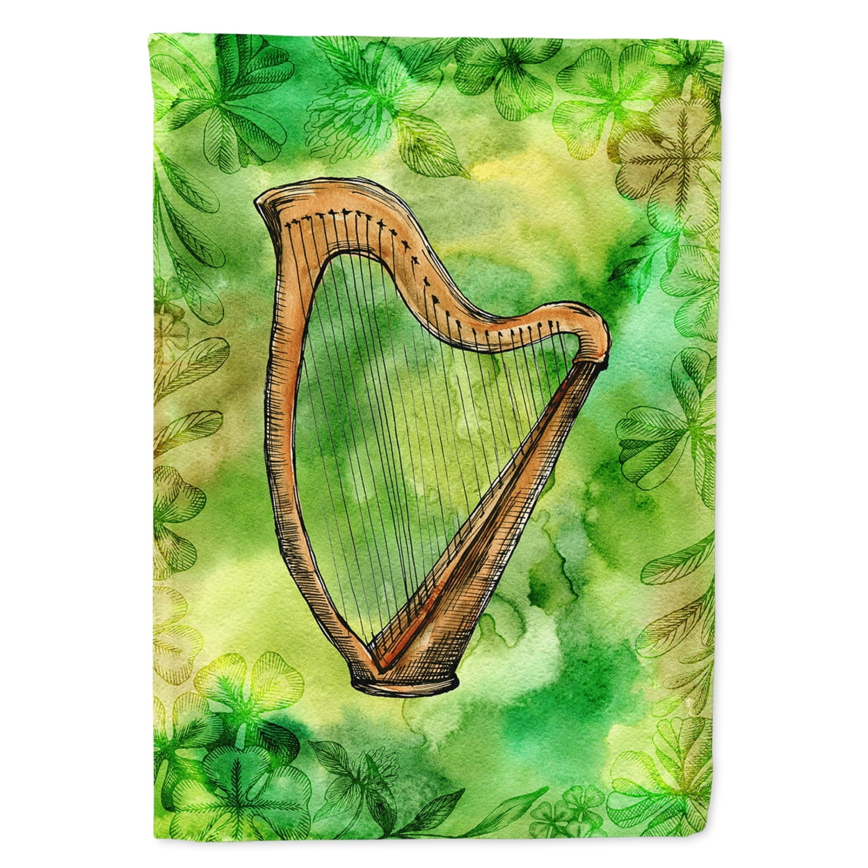 Celtic Harp Flag