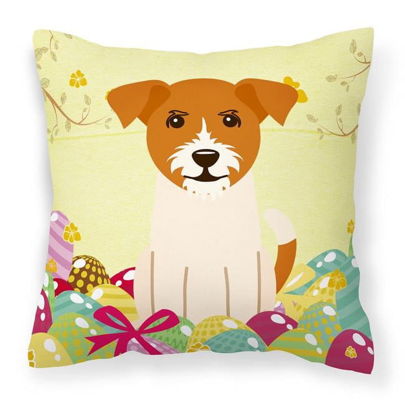 Carolines Treasures BB6108PW1414 Easter Eggs Jack Russell Terrier ...