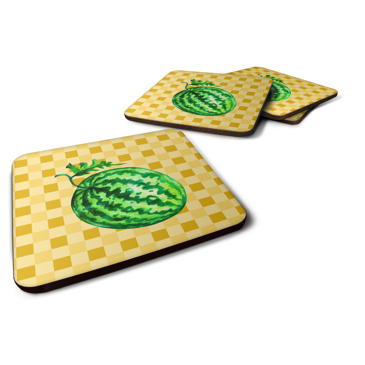 Carolines Treasures BB7252FC Whole Watermelon on Basketweave Foam ...