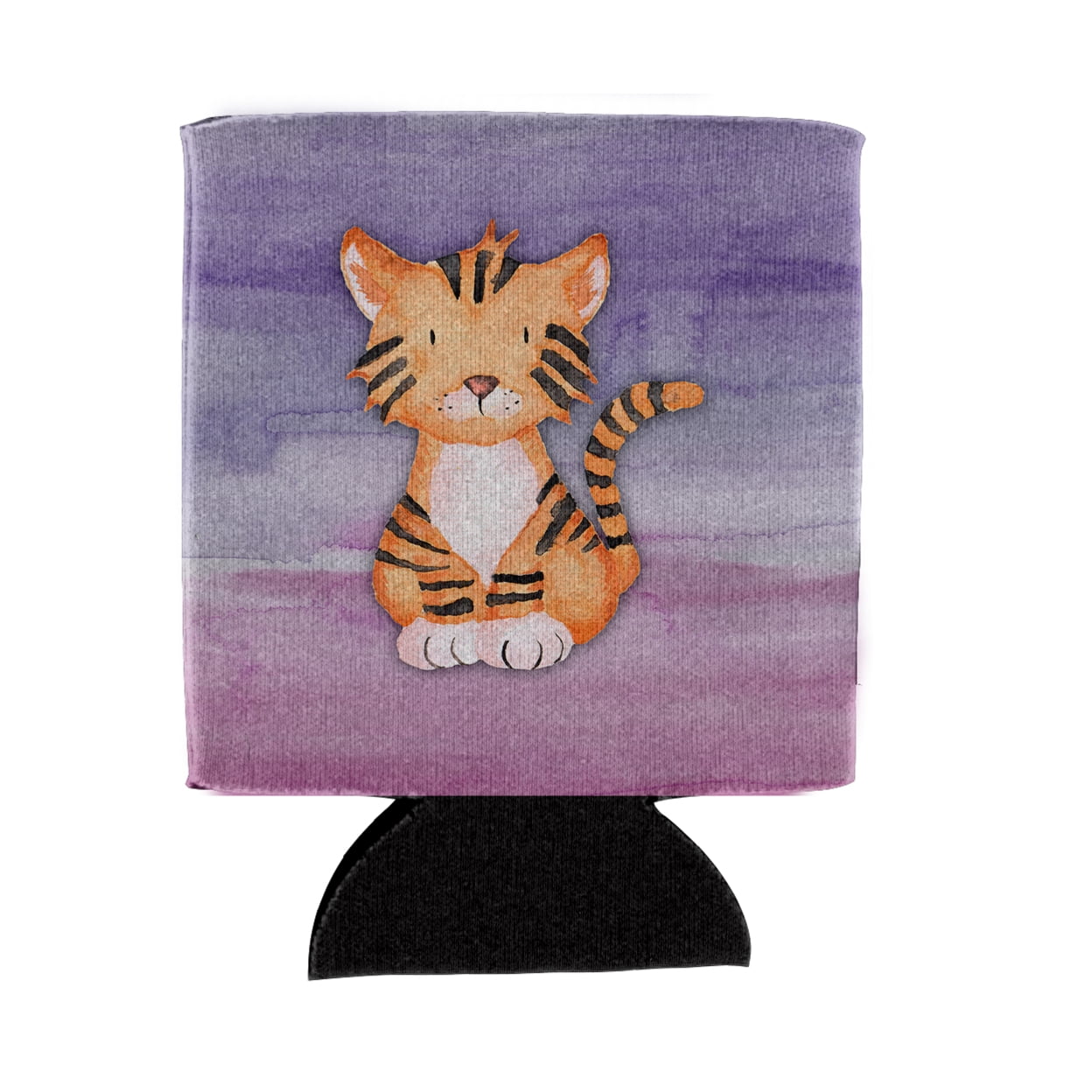 Carolines Treasures BB7444CC Tiger Cub Watercolor Can or Bottle Hugger ...