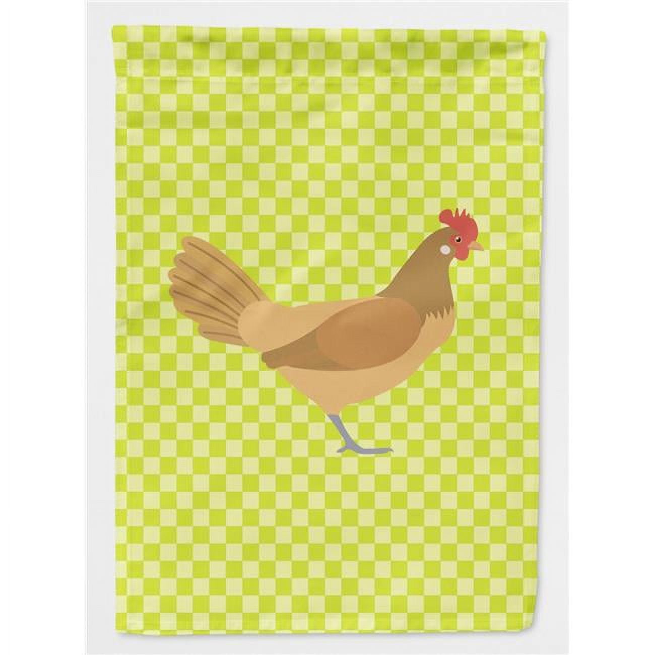 Carolines Treasures BB7658GF Frisian Friesian Chicken Green Flag Garden ...