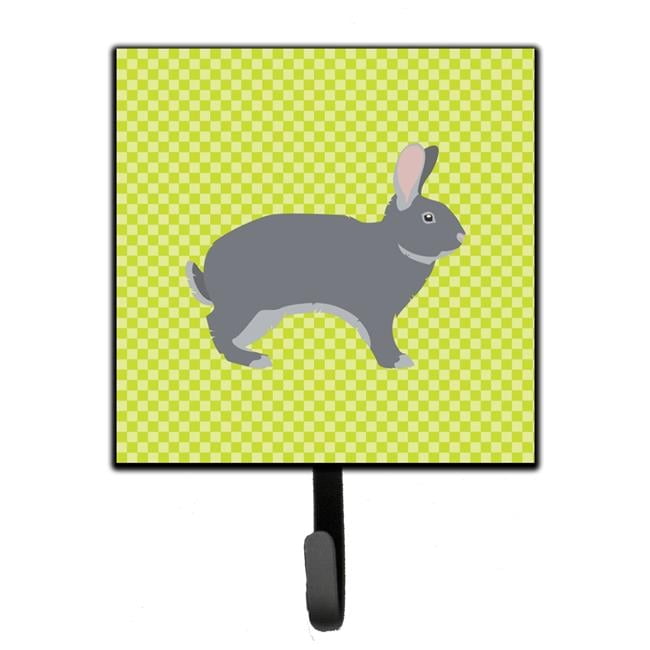 Carolines Treasures BB7792SH4 Giant Chinchilla Rabbit Green Leash or ...