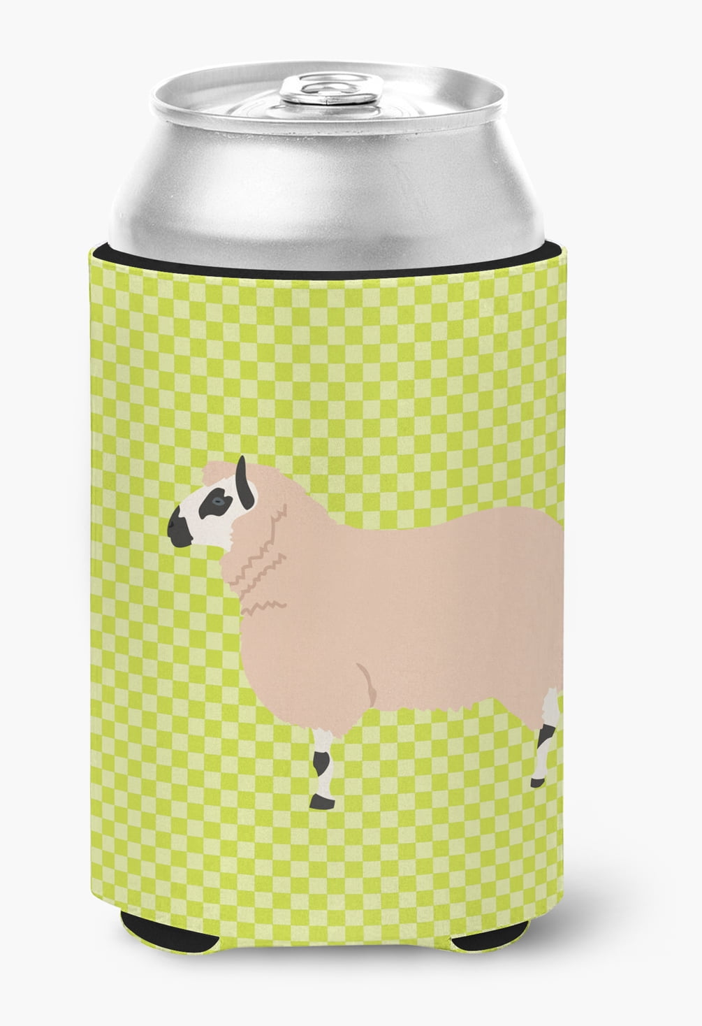 Carolines Treasures BB7805CC Kerry Hill Sheep Green Can or Bottle ...