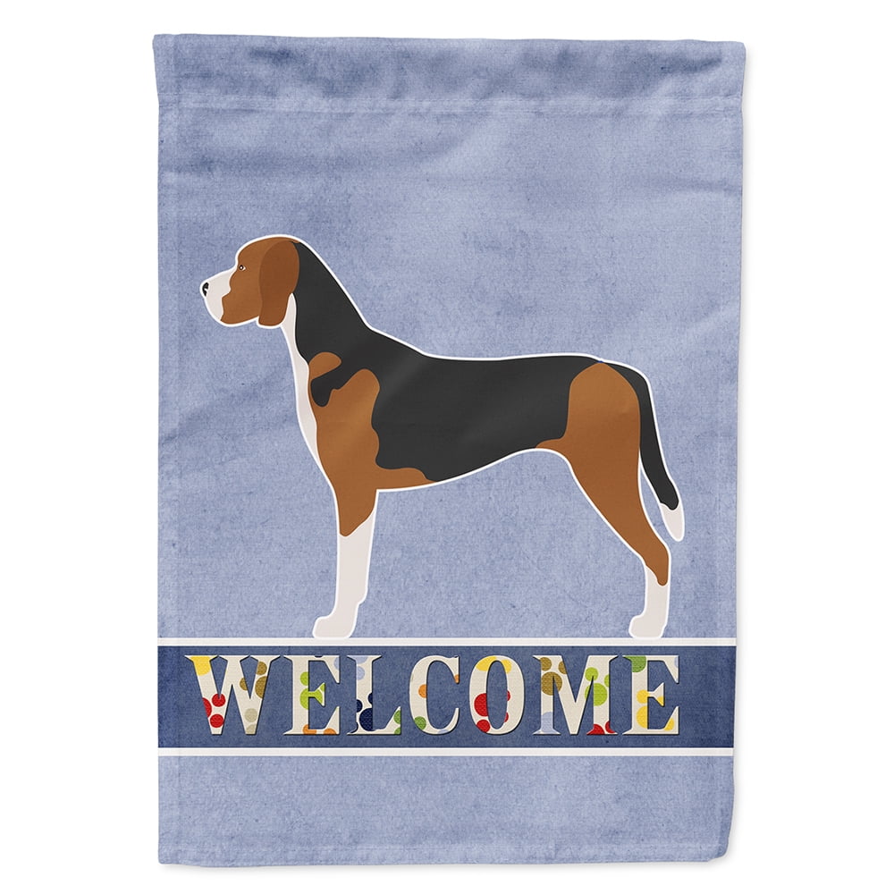 Carolines Treasures BB8281CHF Hamiltonst?vare Welcome Flag Canvas House ...