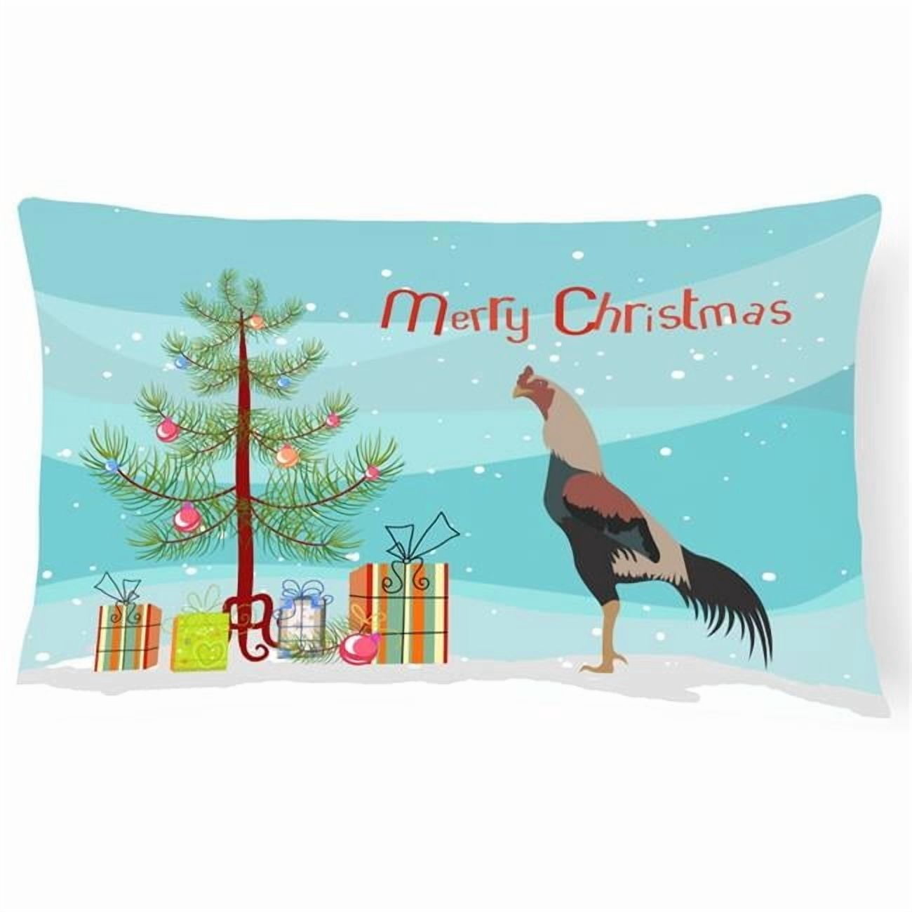 Carolines Treasures BB9205PW1216 Kulang Chicken Christmas Canvas Fabric ...