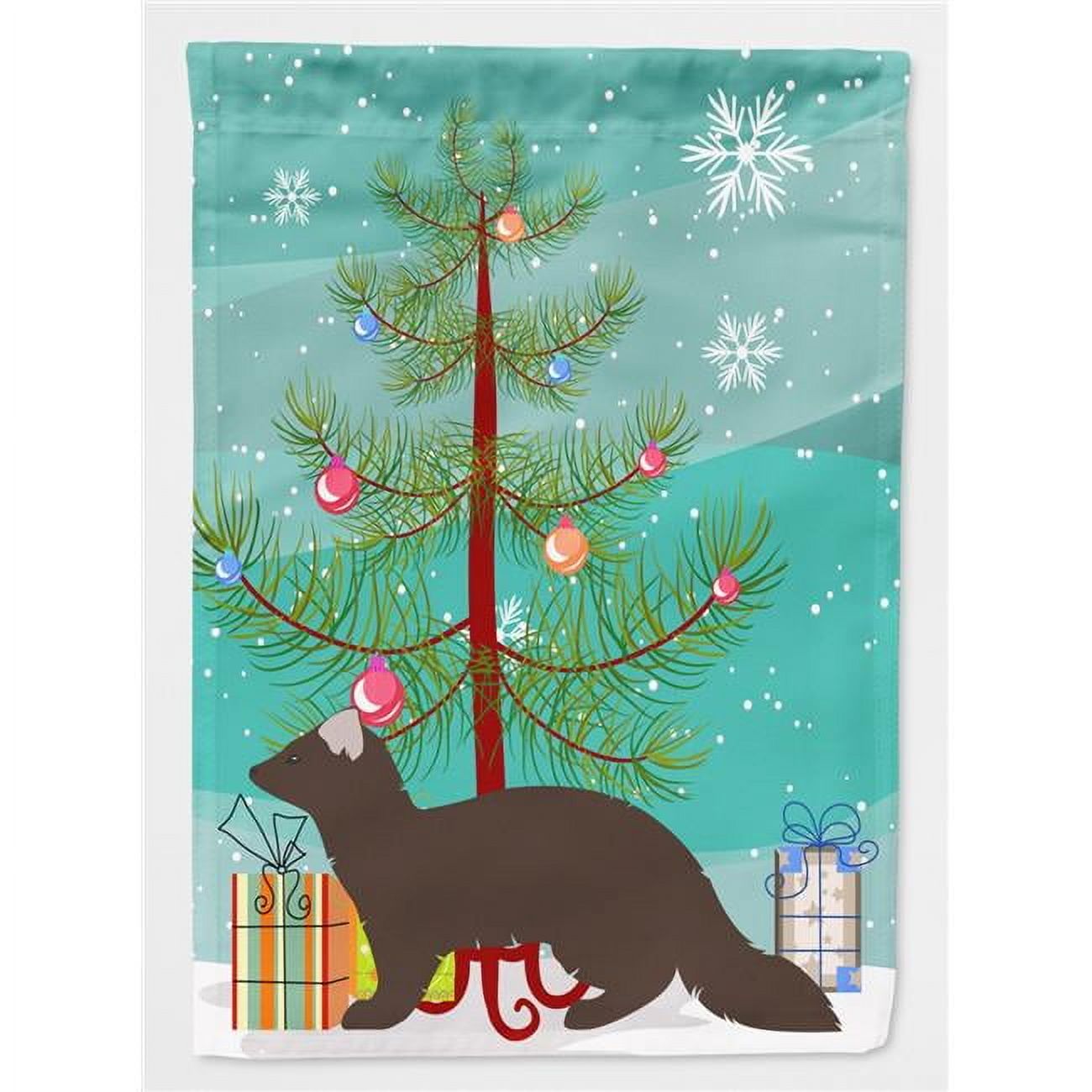 Caroline's Treasures BB9236GF Sable Marten Christmas Flag Garden Size ...