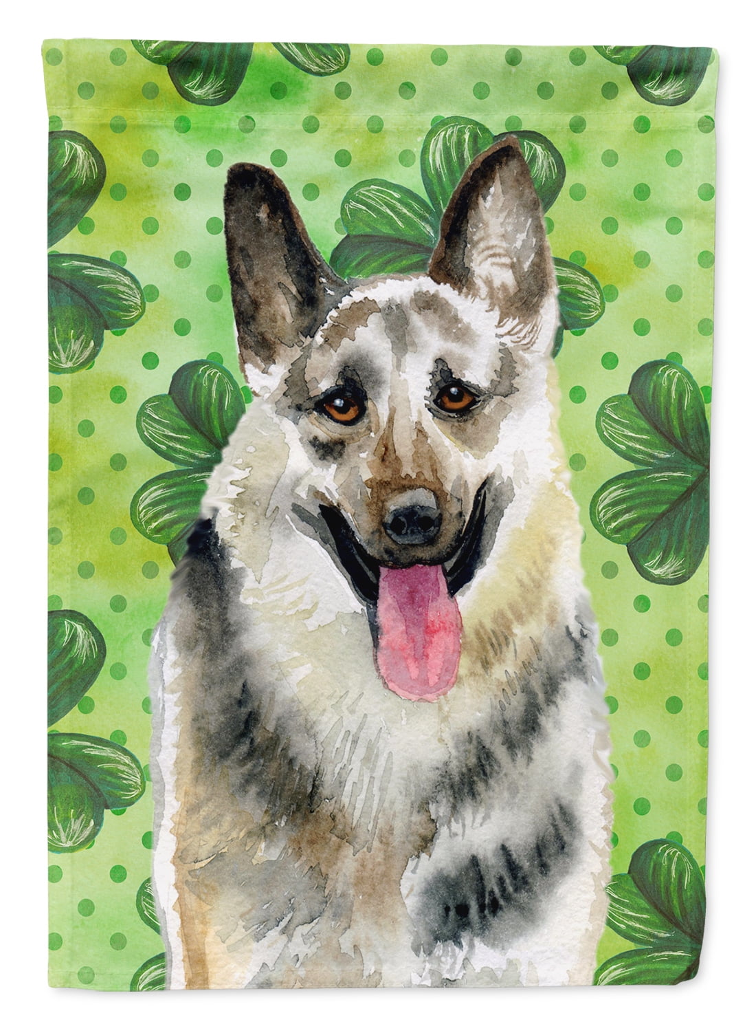 Carolines Treasures BB9823CHF East-European Shepherd St Patricks Flag ...