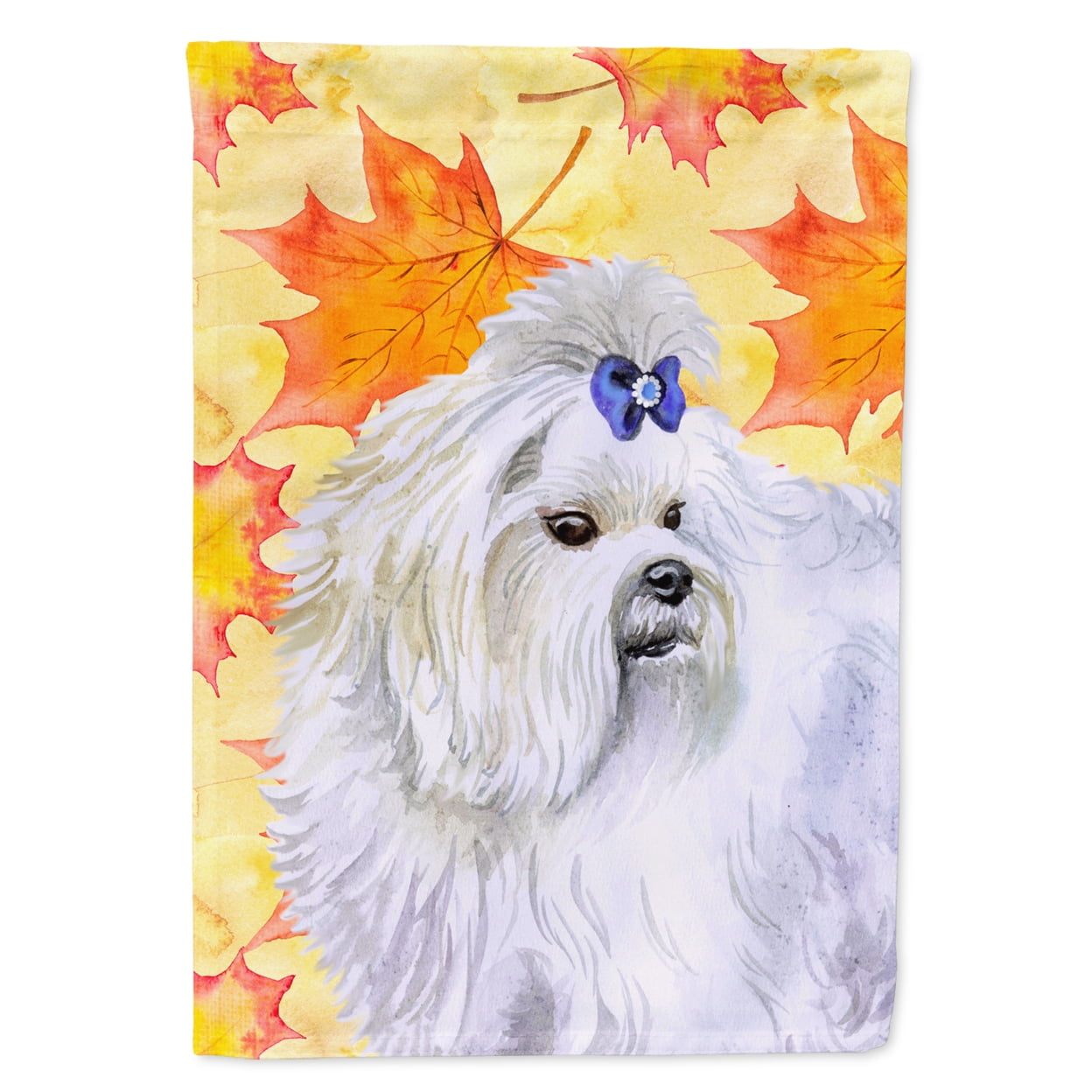 Carolines Treasures BB9912GF Maltese Fall Flag - Garden Size - Walmart ...