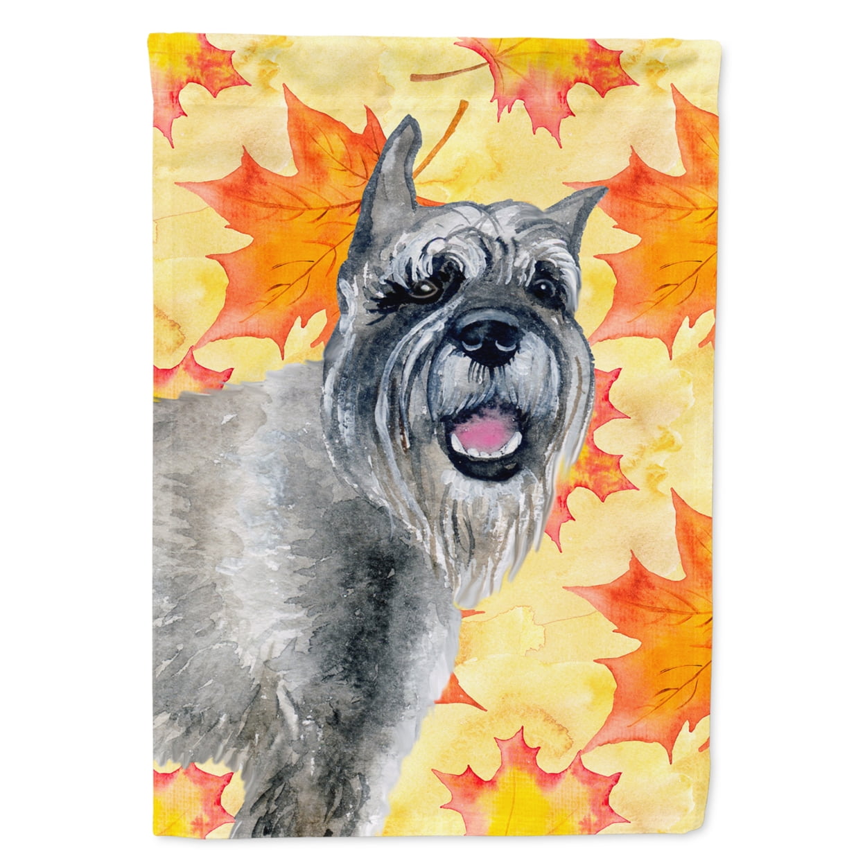 Carolines Treasures BB9923GF Schnauzer Fall Flag Garden Size Small ...